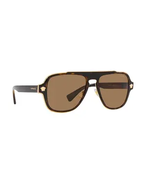 Versace Square Frame Sunglasses