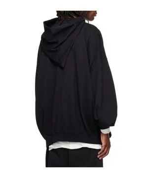 Rick Owens Mountain Asymmetric Zip-up Hoodie