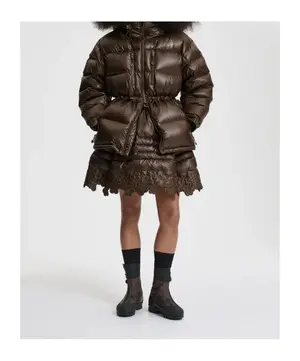 Cecilie Bahnsen X The North Face Zip Padded Coat - Brown