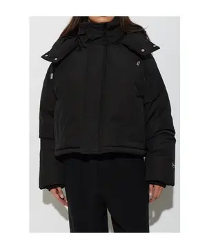 AMI Paris Drawstring Hooded Padded Jacket