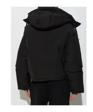 AMI Paris Drawstring Hooded Padded Jacket