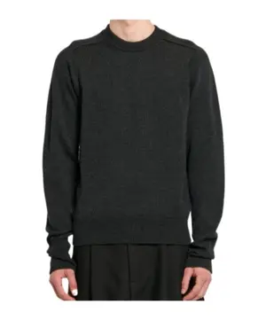 Studio Nicholson Jed Crew-neck Sweater - Charcoal