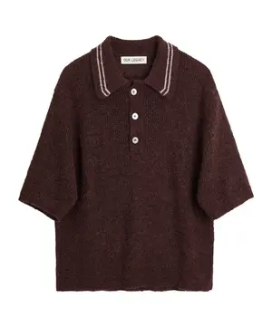 Our Legacy Traditional Knitted Polo Shirt