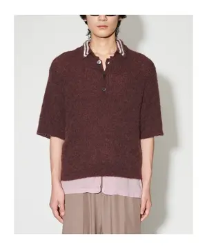 Our Legacy Traditional Knitted Polo Shirt