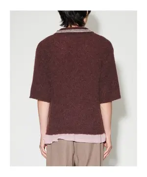 Our Legacy Traditional Knitted Polo Shirt