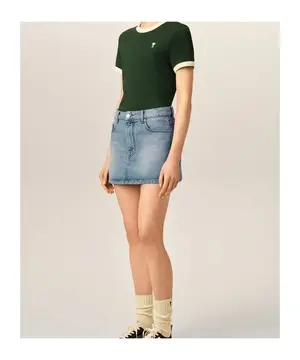 AMI Paris Mini Cotton Skirt