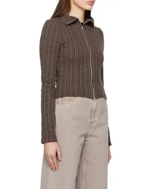 Our Legacy Patterned-jacquard Cardigan