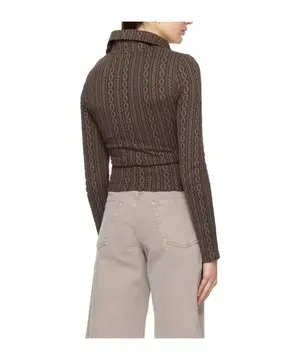 Our Legacy Patterned-jacquard Cardigan