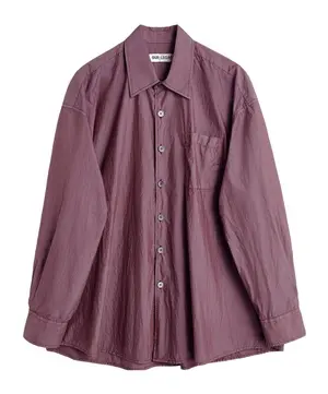 Our Legacy Borrowed Cotton-blend Shirt - Red