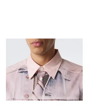 Acne Studios Trompe-l'œil Cotton Poplin Shirt