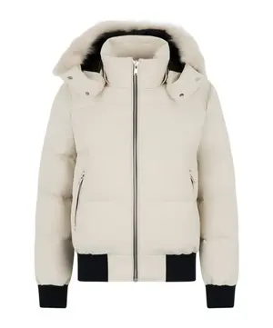 Moose Knuckles Long-sleeved Cotton-padded Jacket - Beige