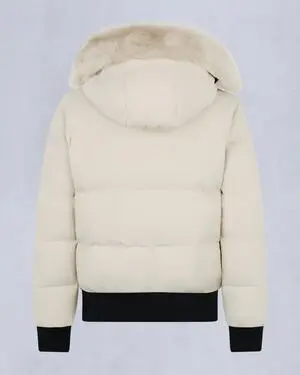 Moose Knuckles Long-sleeved Cotton-padded Jacket