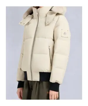 Moose Knuckles Long-sleeved Cotton-padded Jacket