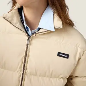 Miu Miu Poplin Down Jacket