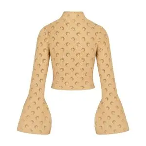 MARINE SERRE Moon Jacquard Knit