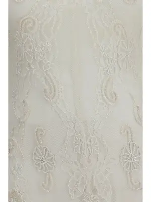 Blumarine Embroidered Lace Mini Dress