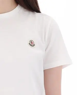 Moncler Logo Patch Short Sleeve T-shirt