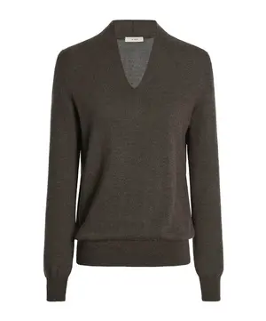 THE ROW Piro Sweater - Nut Brown