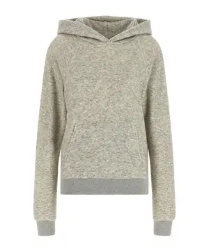 Khaite Ellen Raglan Hoodie - Grey