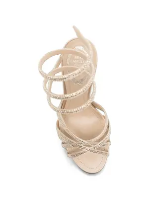 Rene Caovilla Dania Embellished Heeled Sandals