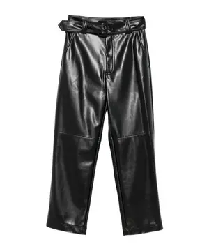 TWINSET Logo Casual Pants - Black