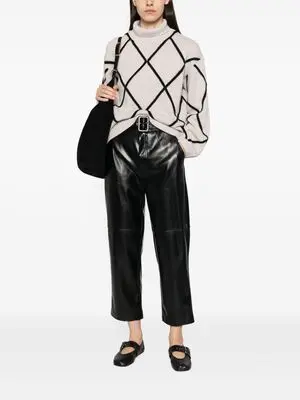 TWINSET Logo Casual Pants
