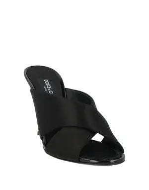 Dolce & Gabbana Minimalist Satin High-heeled Sandals