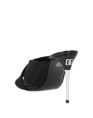 Dolce & Gabbana Minimalist Satin High-heeled Sandals