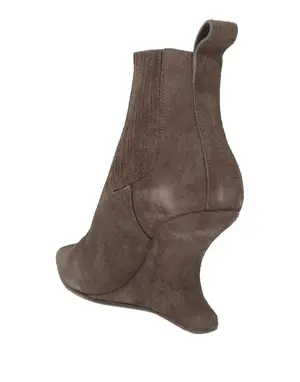 Rick Owens Suede Chelsea Boots
