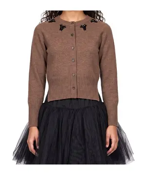 Simone Rocha Long-sleeved Cardigan