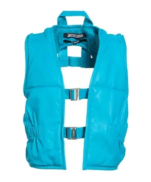 Jacquemus Solid-colored Vest - Blue