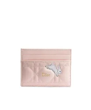 Dior Freesia Card Holder - Pink