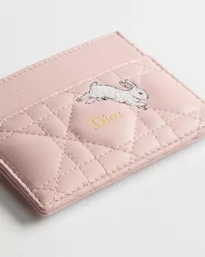 Dior Freesia Card Holder