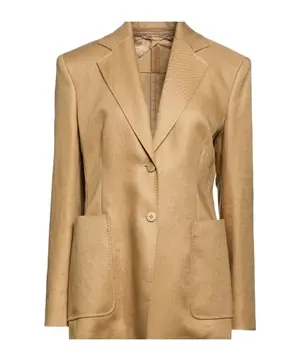 Max Mara Minimalist Linen Blazer