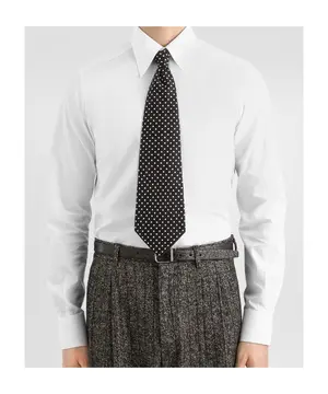 Dolce & Gabbana Polka Dot Jacquard Tie
