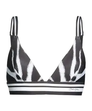 Dolce & Gabbana Zebra-print Cropped Tank Top