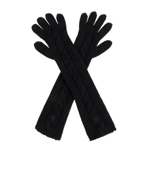 Dolce & Gabbana Textured Gloves For Women