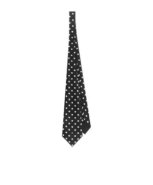 Dolce & Gabbana Polka Dot-print Silk Twill Tie - Multicolor