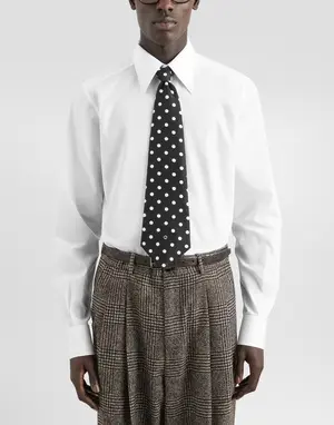 Dolce & Gabbana Polka Dot-print Silk Twill Tie