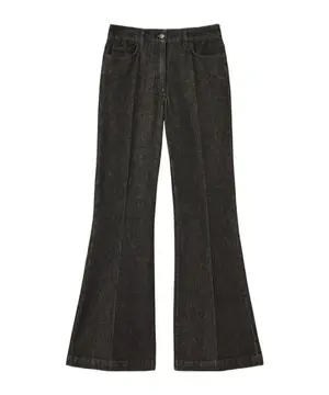 TWINSET Logo Casual Pants - Black