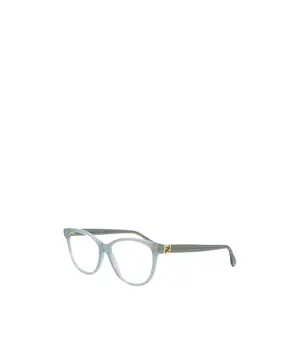 Fendi Geometric Frame Plano Lens