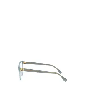 Fendi Geometric Frame Plano Lens
