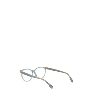 Fendi Geometric Frame Plano Lens