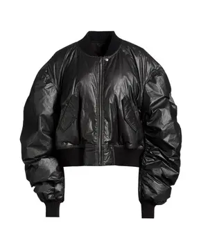 Rick Owens Minimalist Flight Jacket - Black