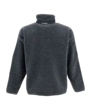 AND WANDER Fleece-knit Panelled Sweatshirt