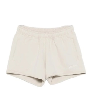 WRSTBHVR Logo-embroidered Shorts - Silvergray