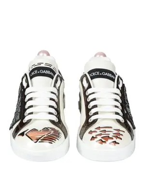 Dolce & Gabbana Multi-color Low-top Sneakers
