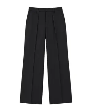 N.21 Pleated Wide-leg Trousers