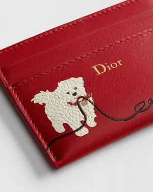 Dior Freesia Card Holder