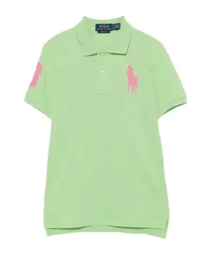 Ralph Lauren Big Pony Piqué Polo Shirt - Green